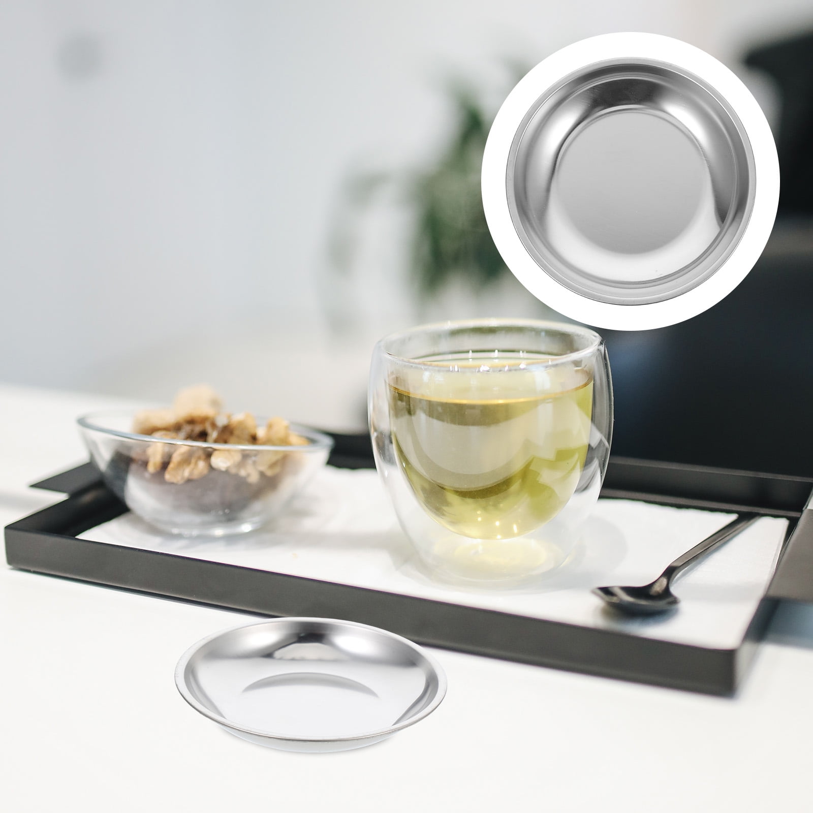 LIFKOME Household Tea Bag Tray For Tea Bag Organization Metal Tea Bag ...