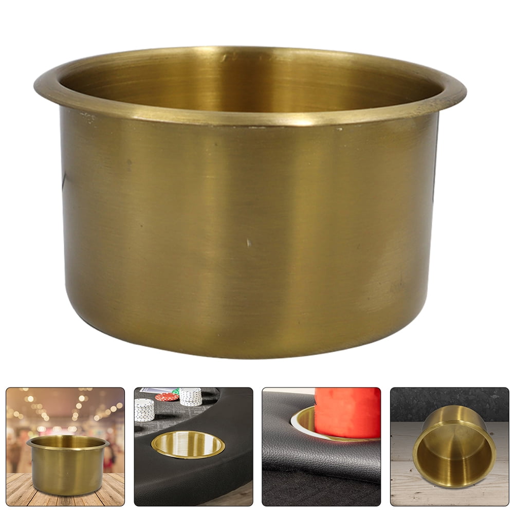 LIFKOME MLINS 2 Pcs Cup Holder Metal Recessed Recliner Handles ...