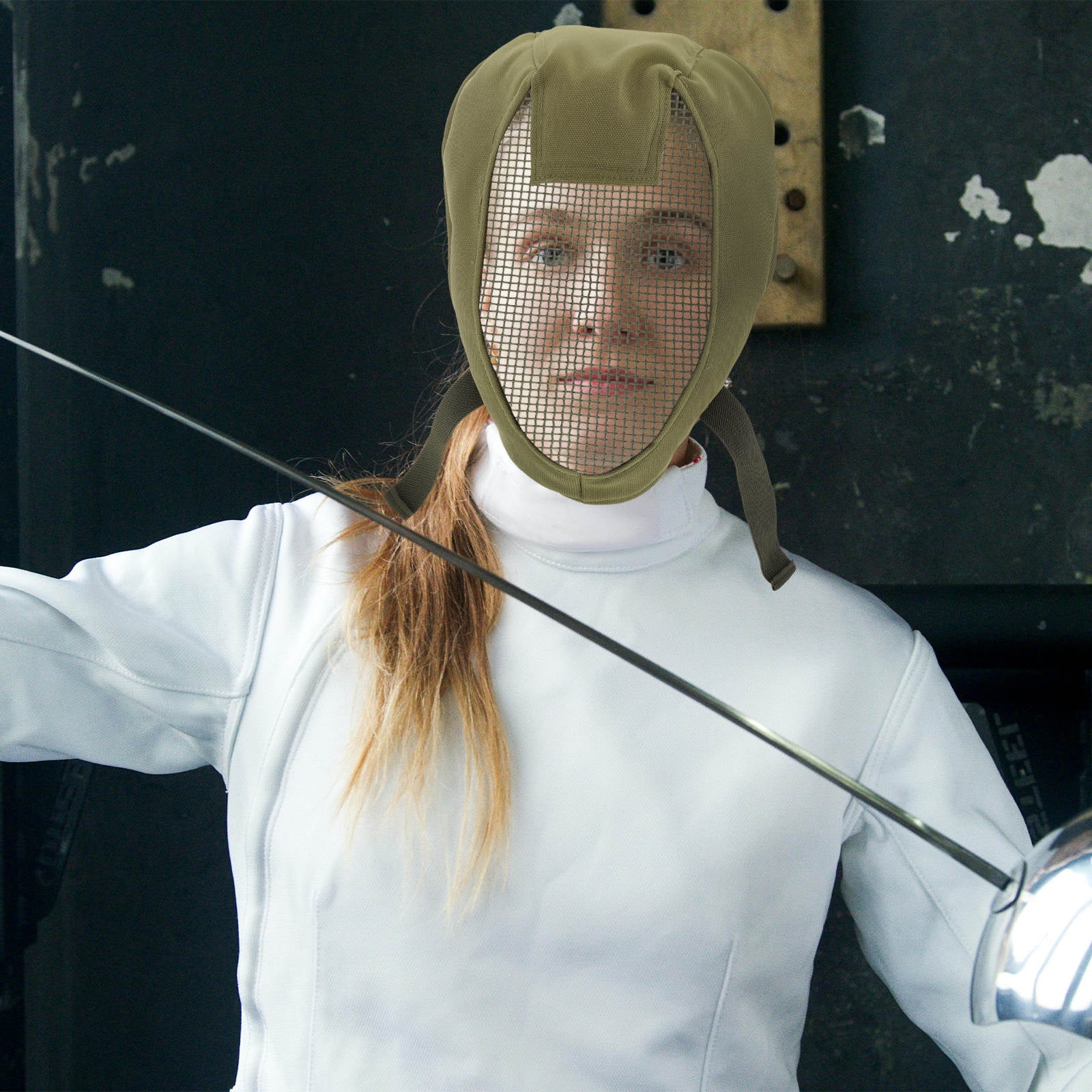 LIFKOME Metal Mesh Helmet for Archery and Fencing Steel Protective Gear ...