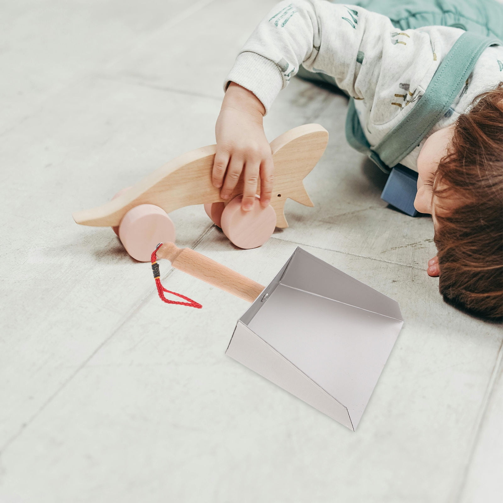 LIFKOME Mini Handheld Dustpan Iron Cleaning Dust Pan Wide Dustpans ...