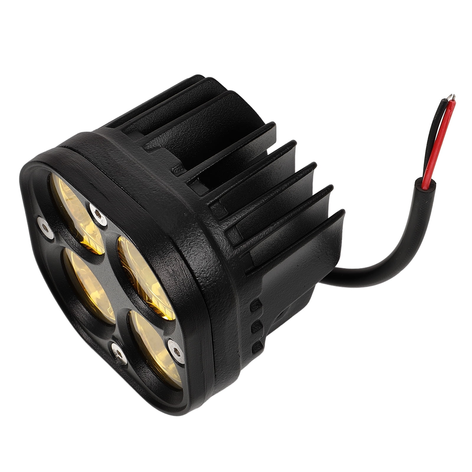 LIFKOME Motorcycle Headlight Bright off Road Lighting Work Lights Black ...