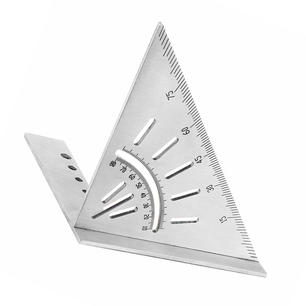 LIFKOME Multi-Function Carpentry Ruler Marking Woodworking Tools Steel ...