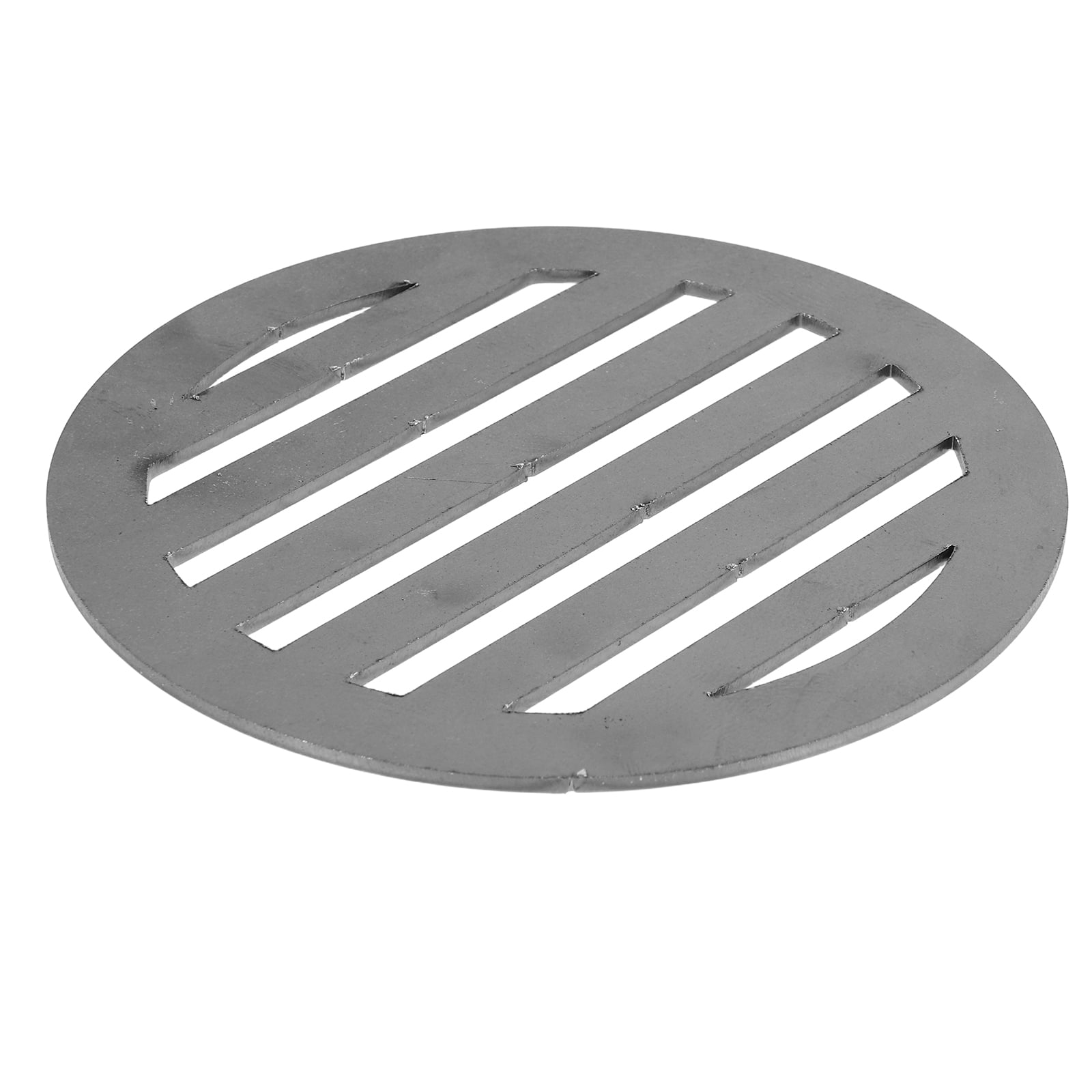 LIFKOME OUNONA Round Charcoal Grate Iron Fireplace Grill Grate ...
