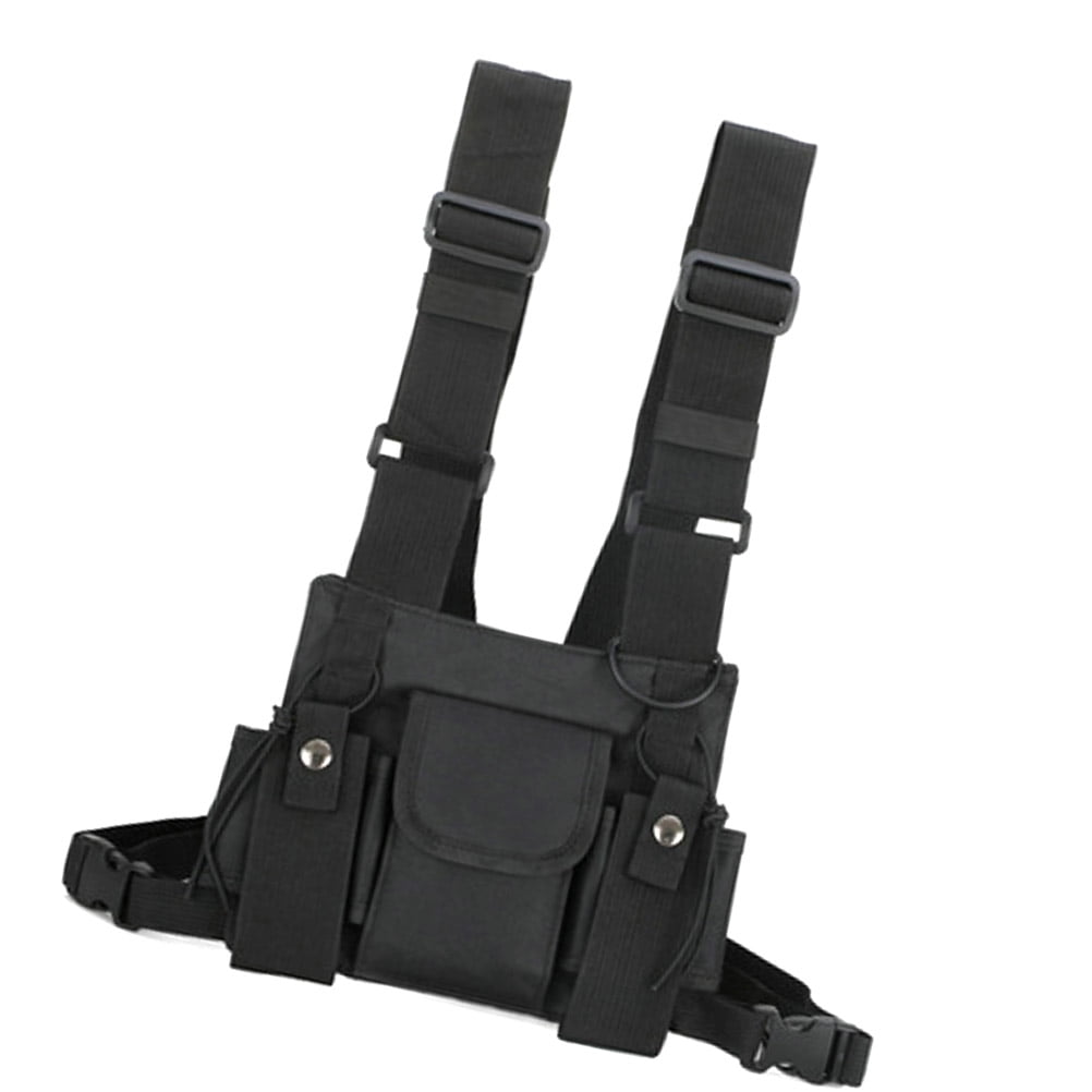 LIFKOME Outdoor Casual Vest Chest Pack Riding Sports Multipurpose Chest ...