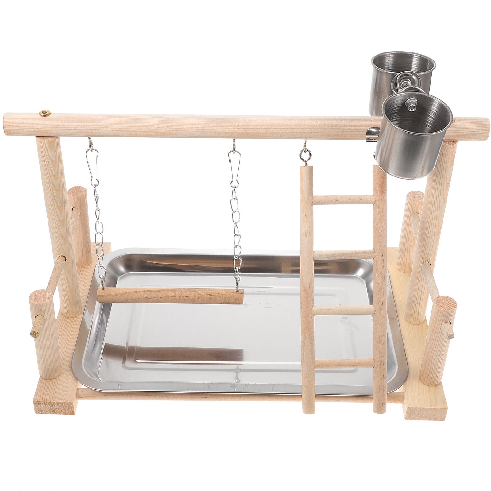 LIFKOME Parrot Playground Stand 1Set for Indoor Play and Training 9 ...