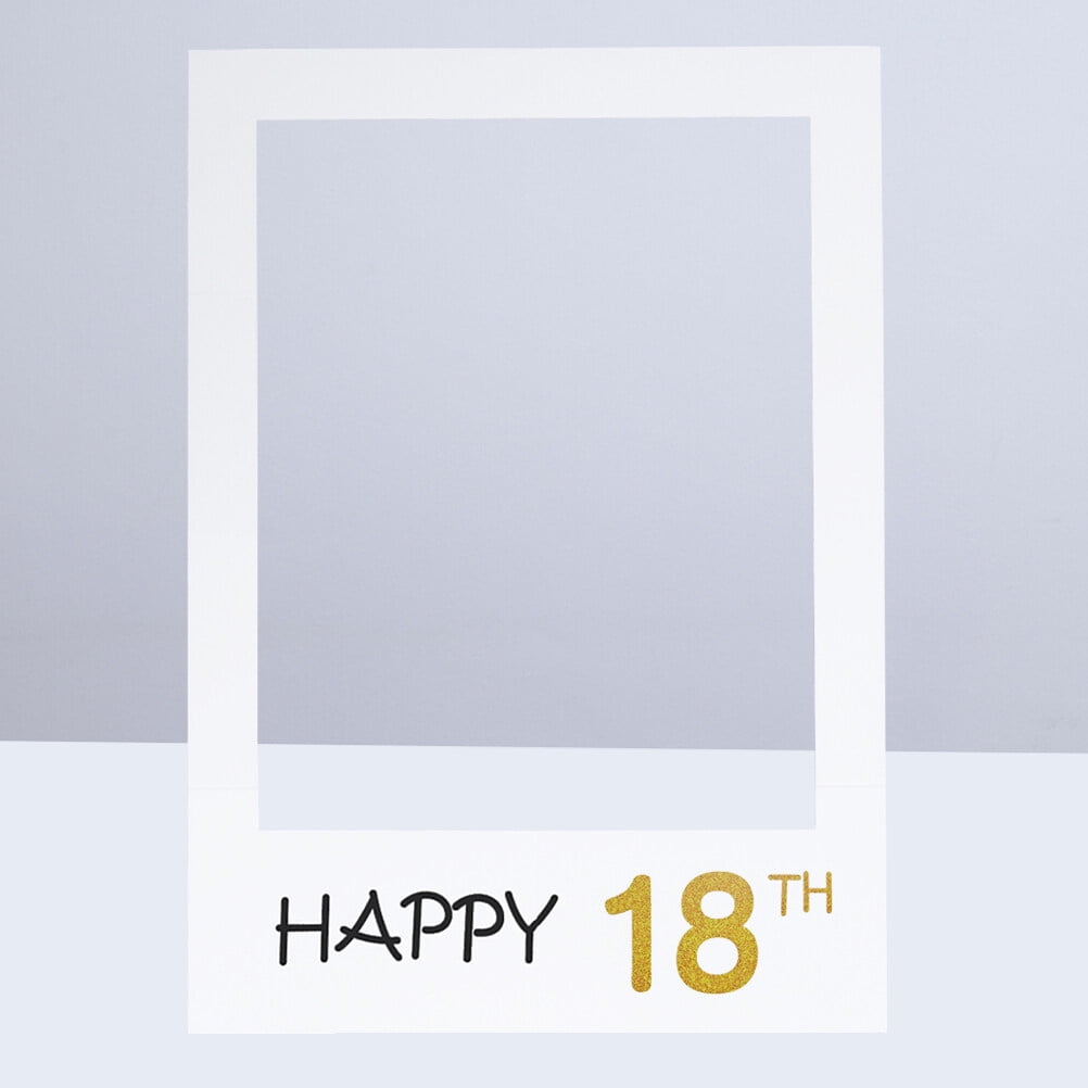 LIFKOME Photo Props Party 1Pack Picture Frame Cutouts Photo Booth Props ...
