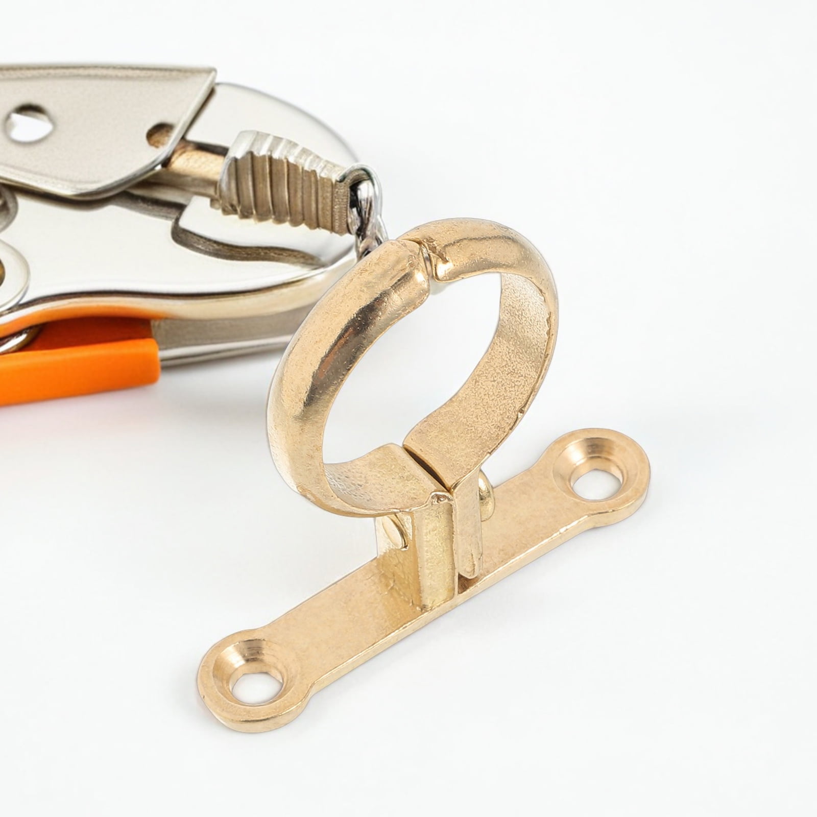 LIFKOME Pipe Clamp Cable Mounting Clamp Brass Pipe Wire Clamp Hose ...