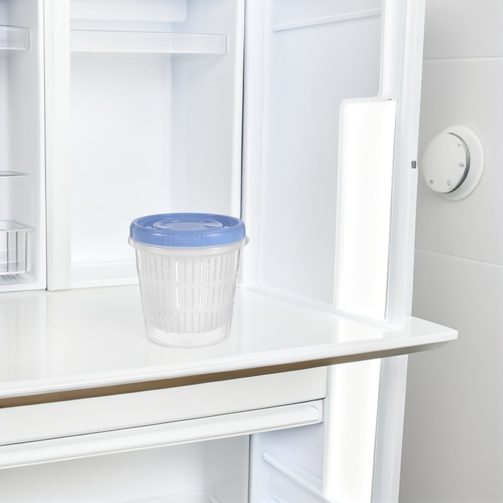 LIFKOME Plastic Pickle Container Jar Transparent Pickle Storage ...