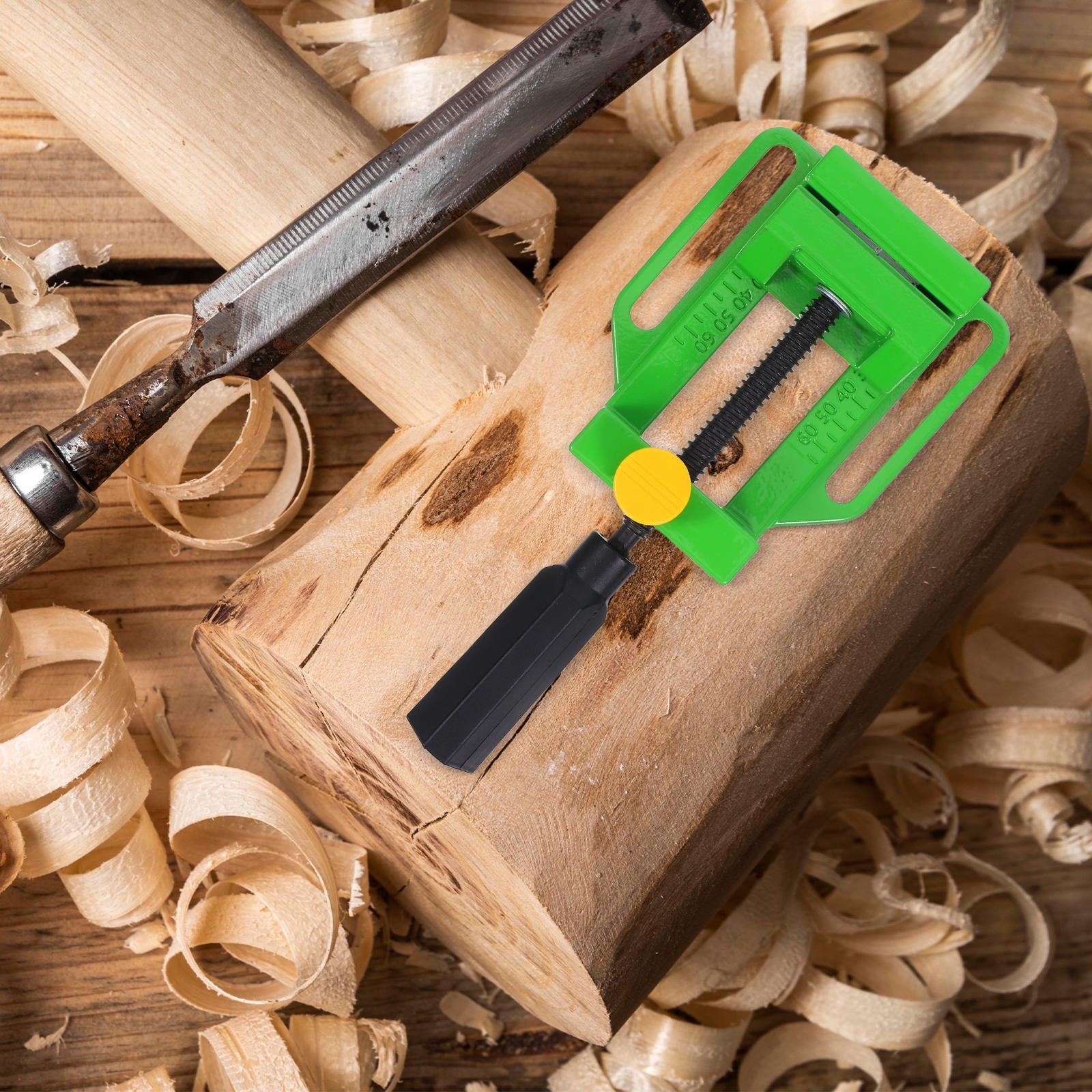 LIFKOME Portable Aluminum Alloy Bench Vise Clamp for Woodworking ...