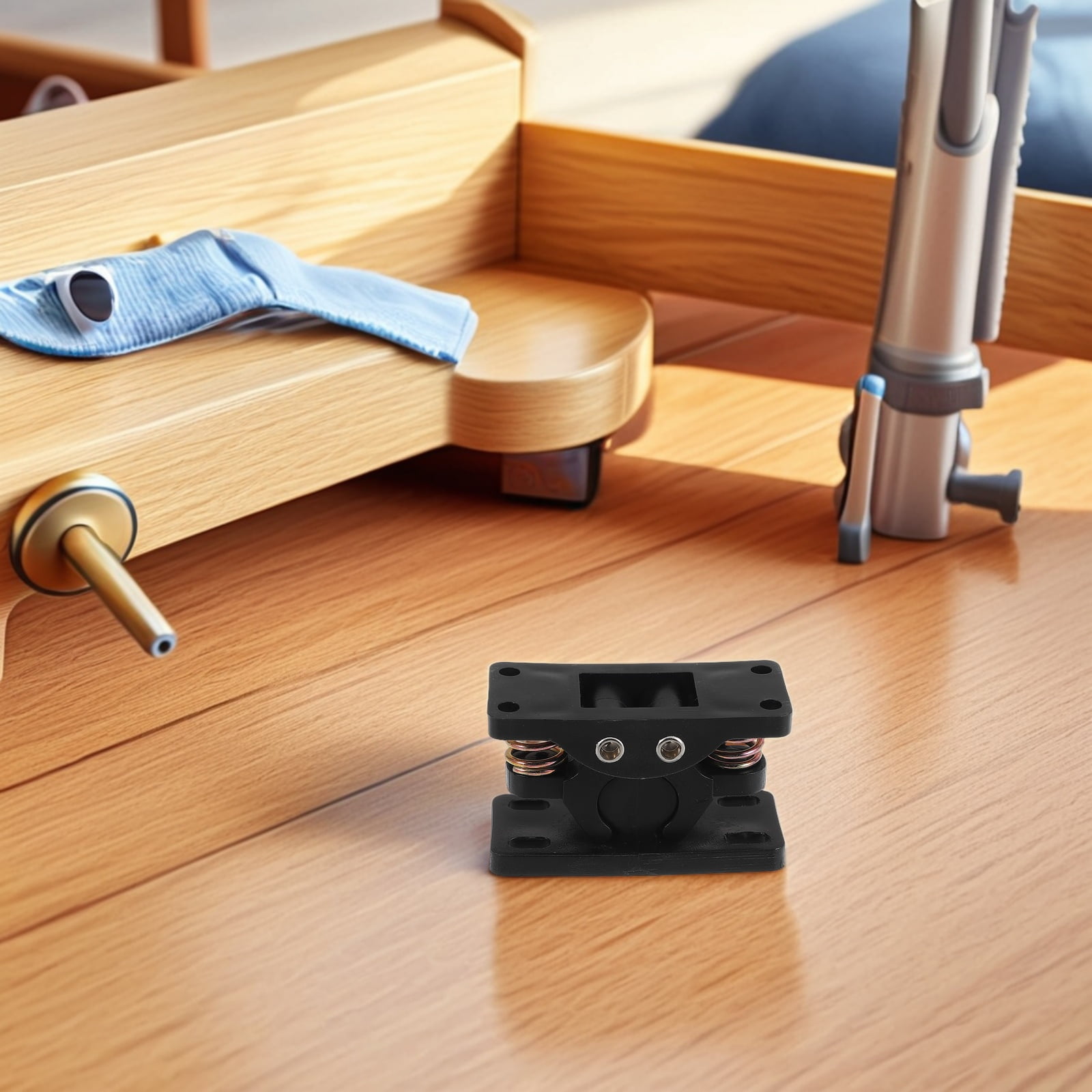 LIFKOME RV Door Catch Trailer Door Latch Spring Loaded Double Roller Buckle for Garden Bedroom ...