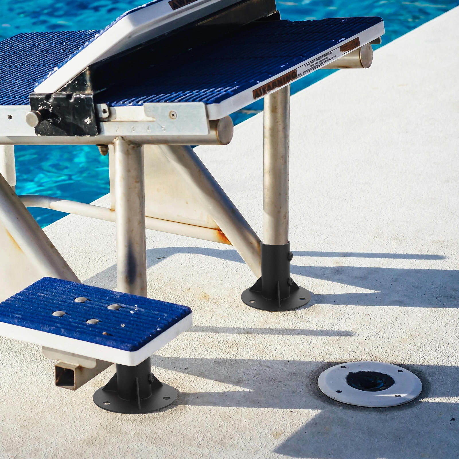 LIFKOME Railing Post Bracket Mailbox Mounting Plate Mailbox Post ...