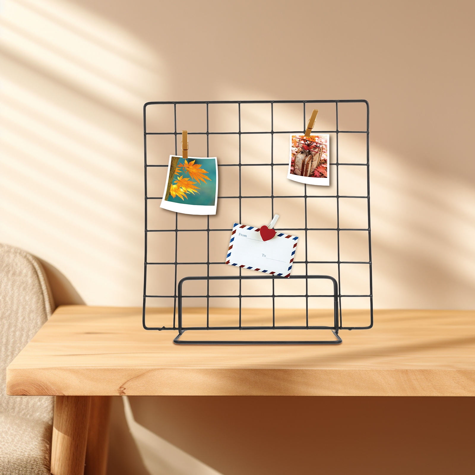 LIFKOME Raindrops 2pcs Multi Use Tabletop Grid Display Rack Heavy Duty ...