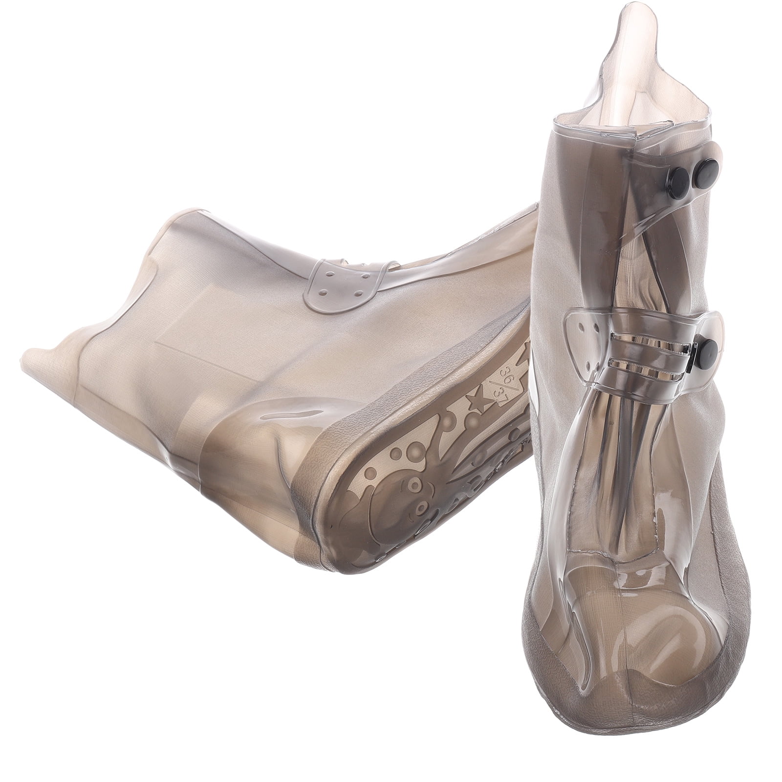 LIFKOME Reusable Boot Protector Rain Protectors For Shoes Light Grey ...