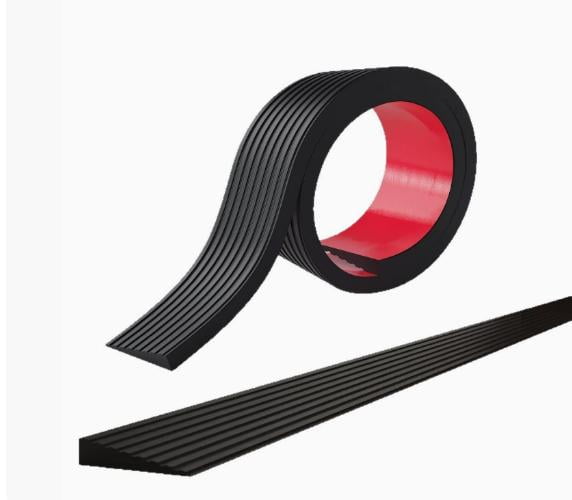 LIFKOME Rubber Threshold Ramp Self-Adhesive Wheelchair Ramp Non-Slip ...