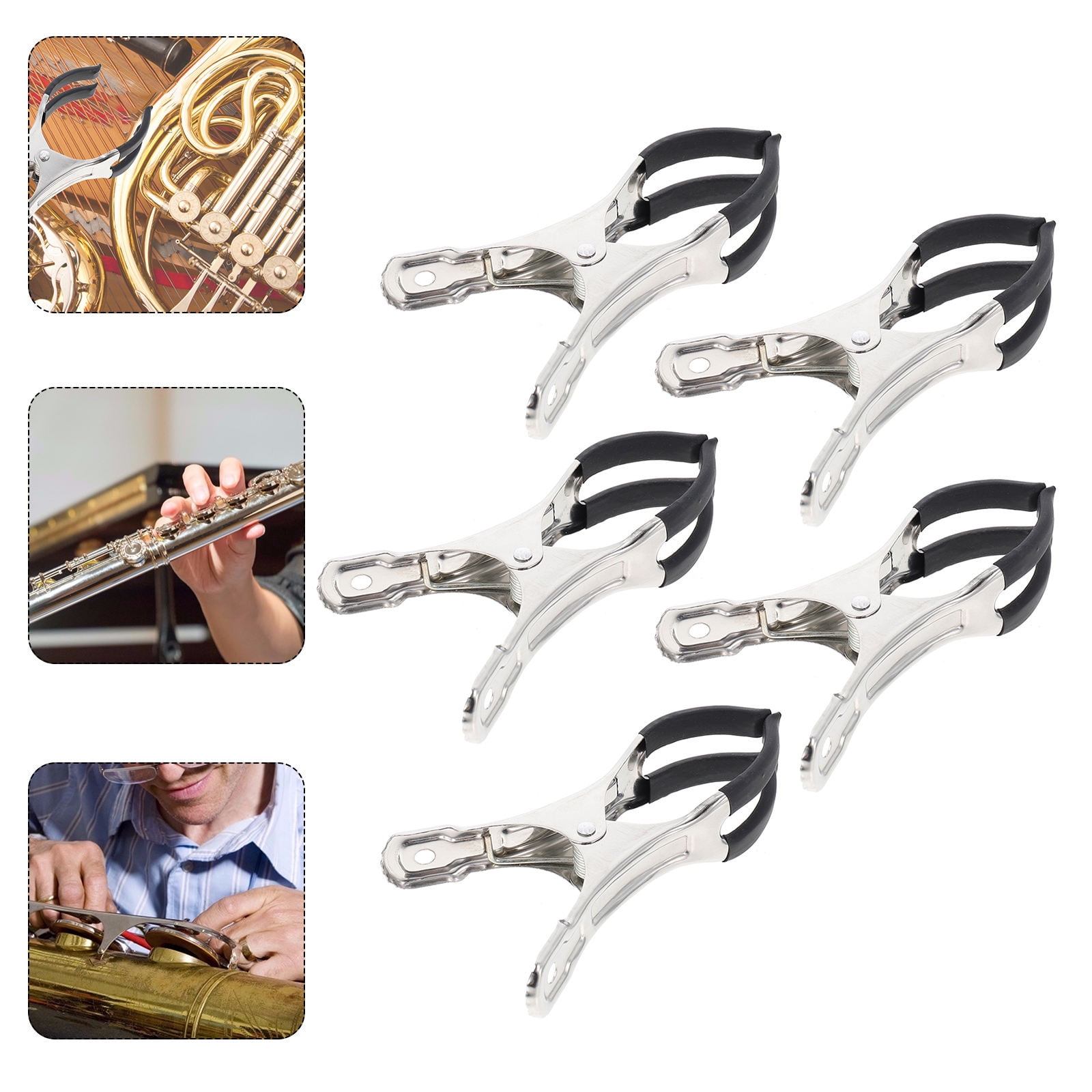 LIFKOME Saxophone Maintenance Tool 5Pcs for Repairing Wind Instruments ...