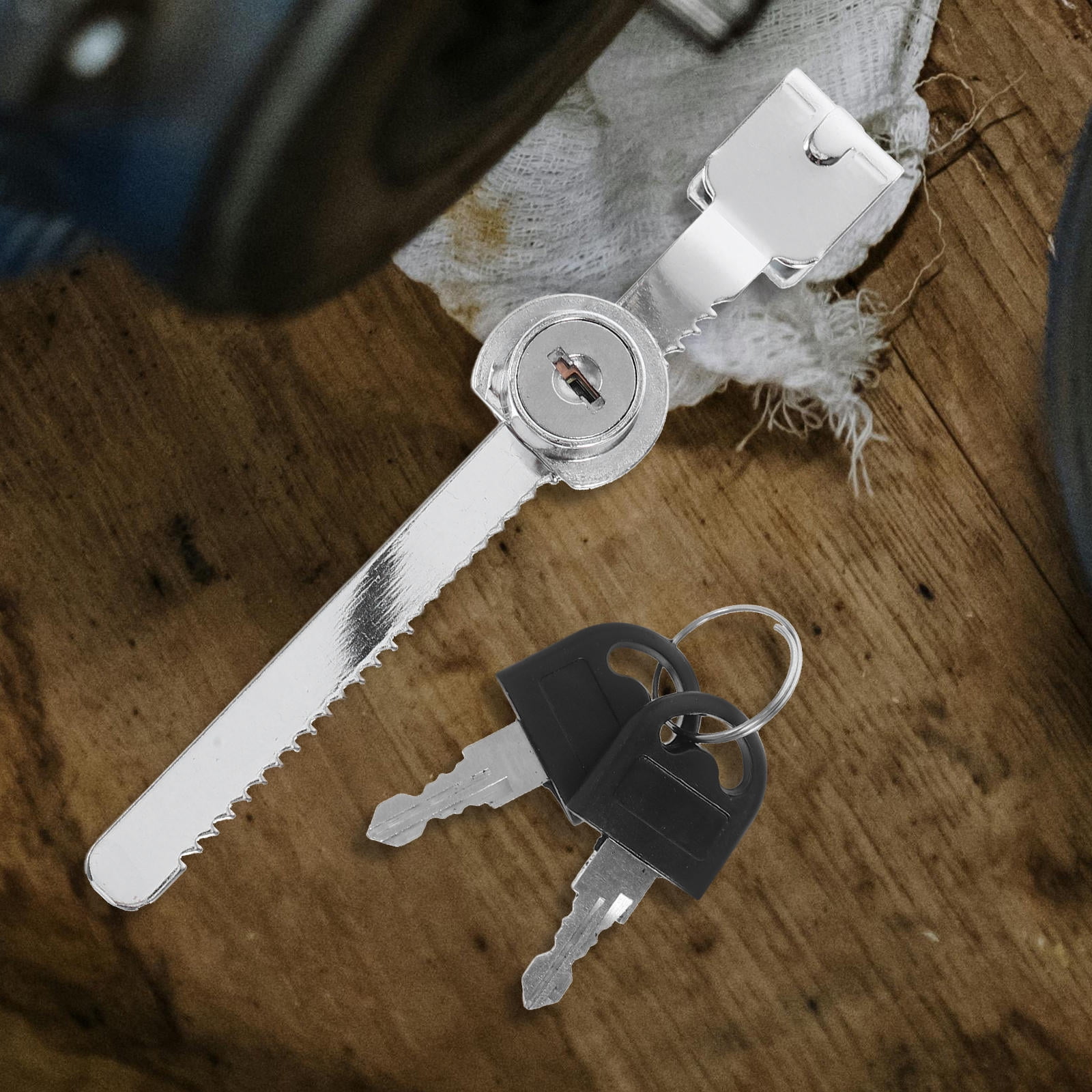 LIFKOME Showcase Lock With Teeth And Long Tongue For Glass Cabinets ...