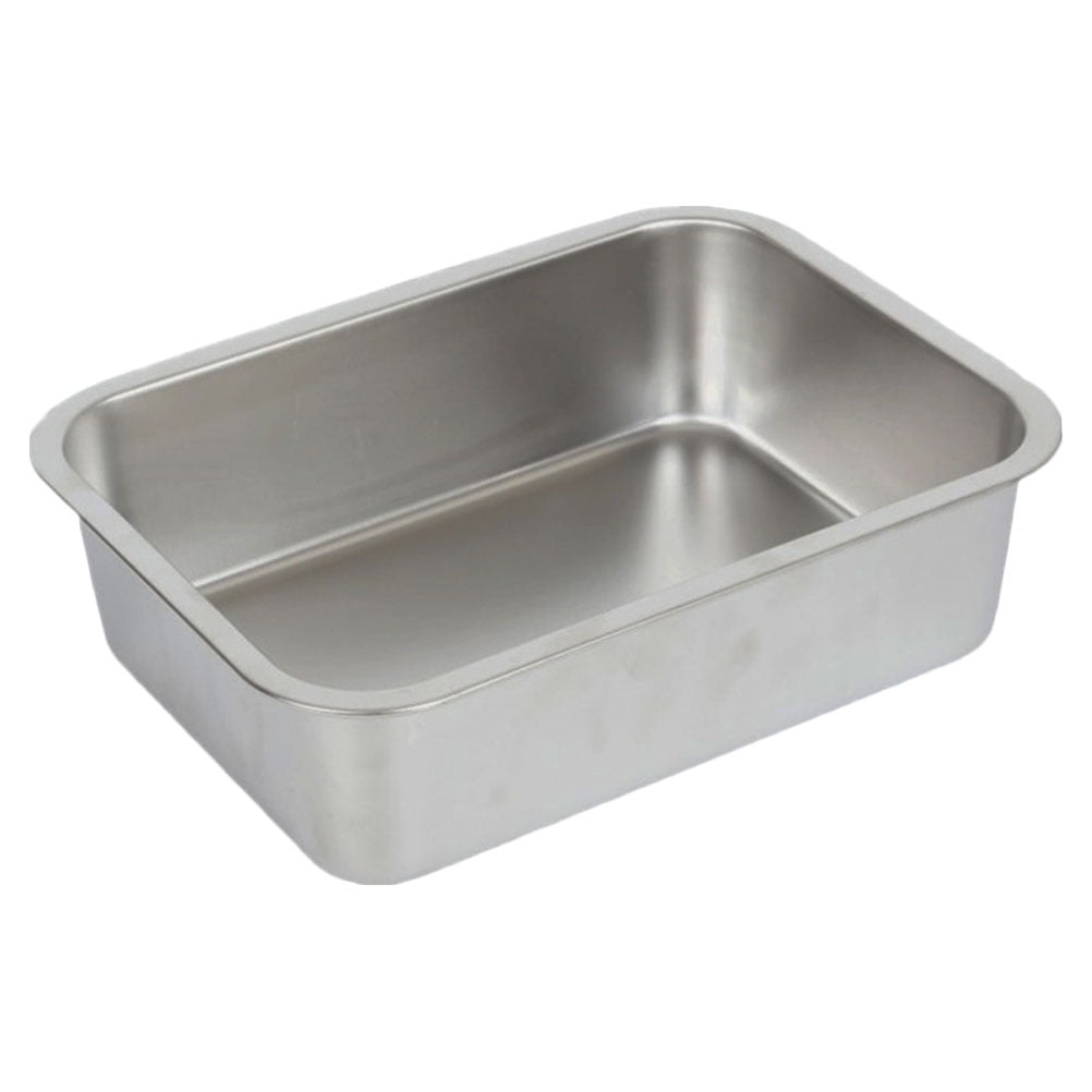 LIFKOME Stainless Steel Food Plate for Kitchen Use and Easy to Clean ...