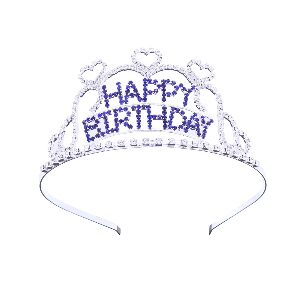 LIFKOME Tiaras for Little Girls 1Set White Tiara Crown Headband Heart ...