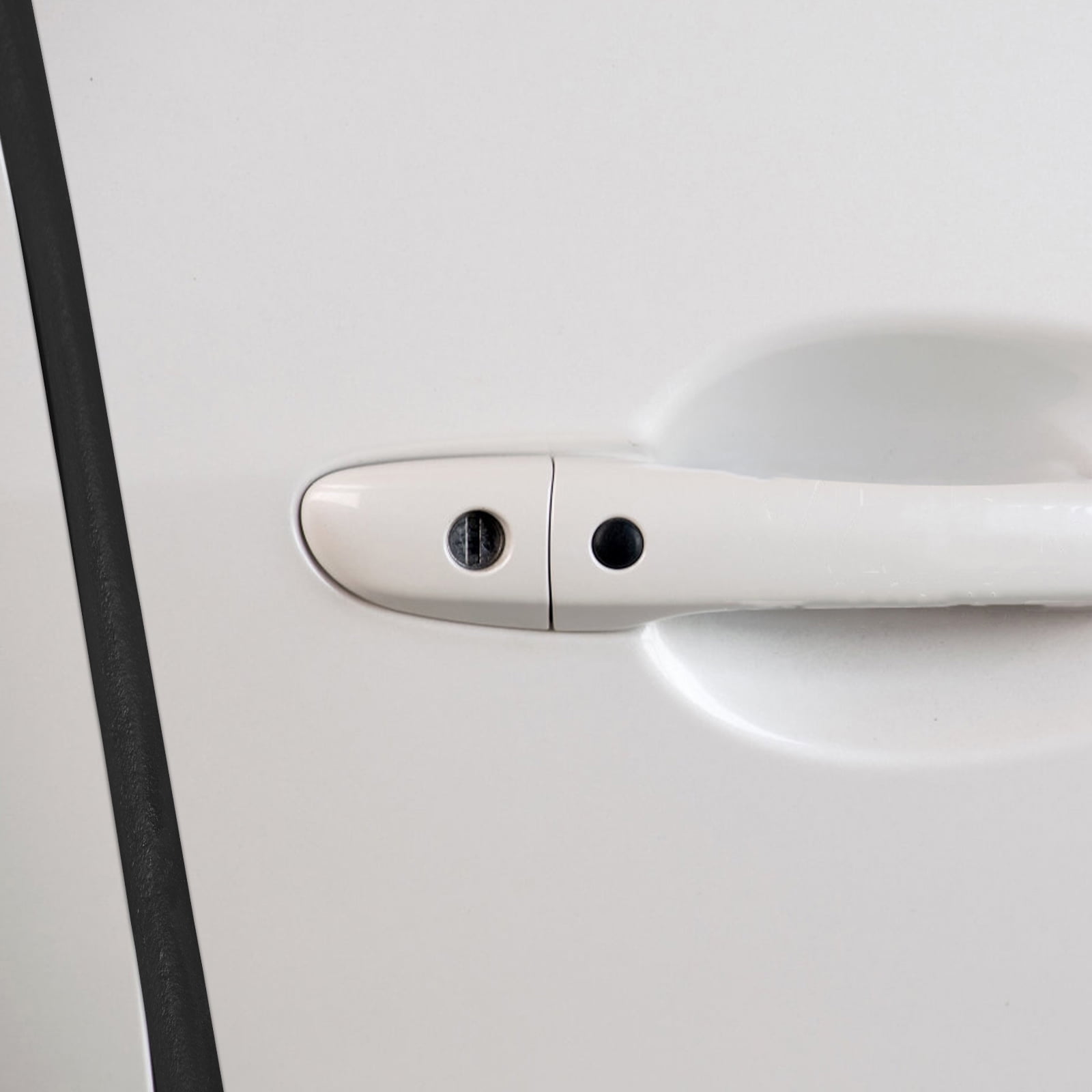 LIFKOME U-shaped Rubber Sealing Strip Car Door Scratch Protector Black ...