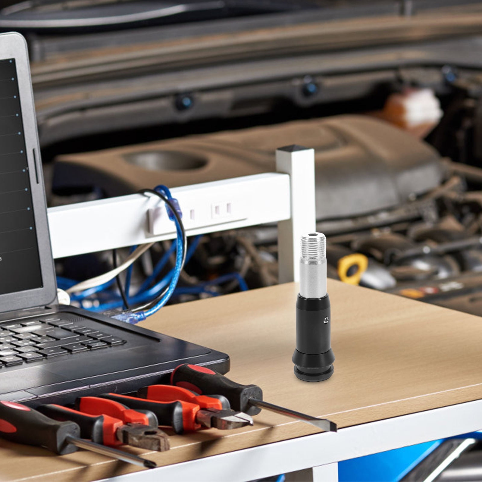 LIFKOME Universal Aluminum Shift Knob Extender Car Gear Shift Knob ...