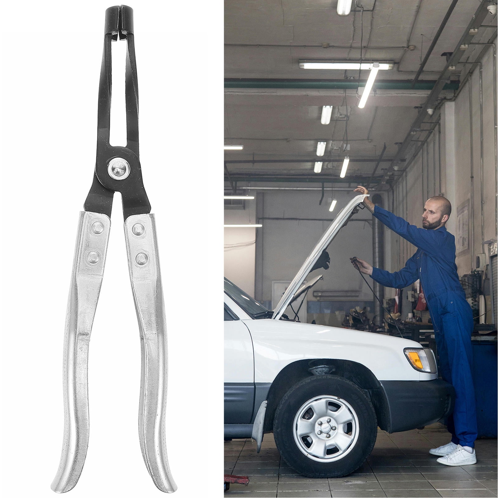 LIFKOME Valve Seal Removal Tool Engine Valve Spring Pliers Automotive ...