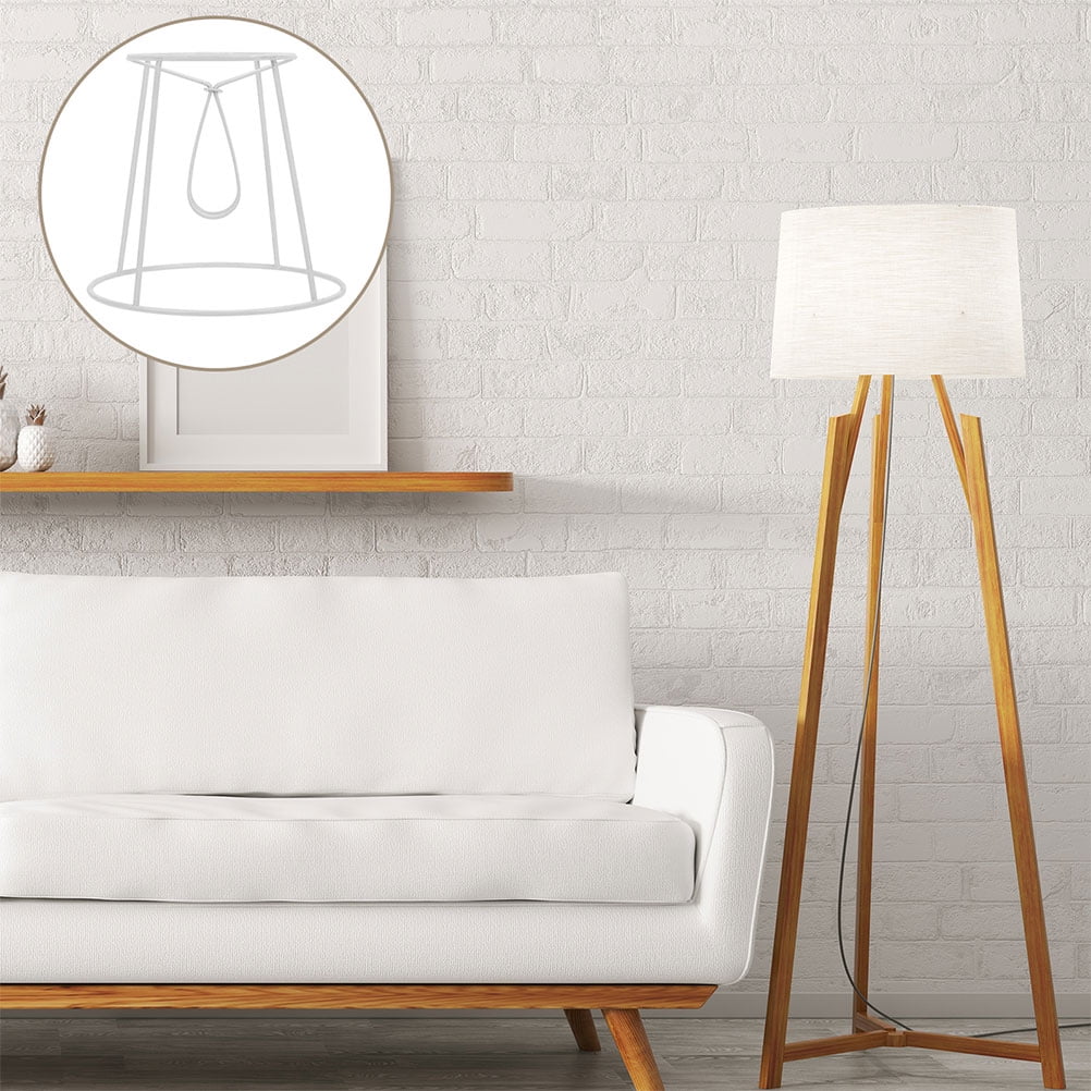 LIFKOME WORGEOUS 1 Set Wire Lamp Shade Frame for DIY Projects E14 Metal ...