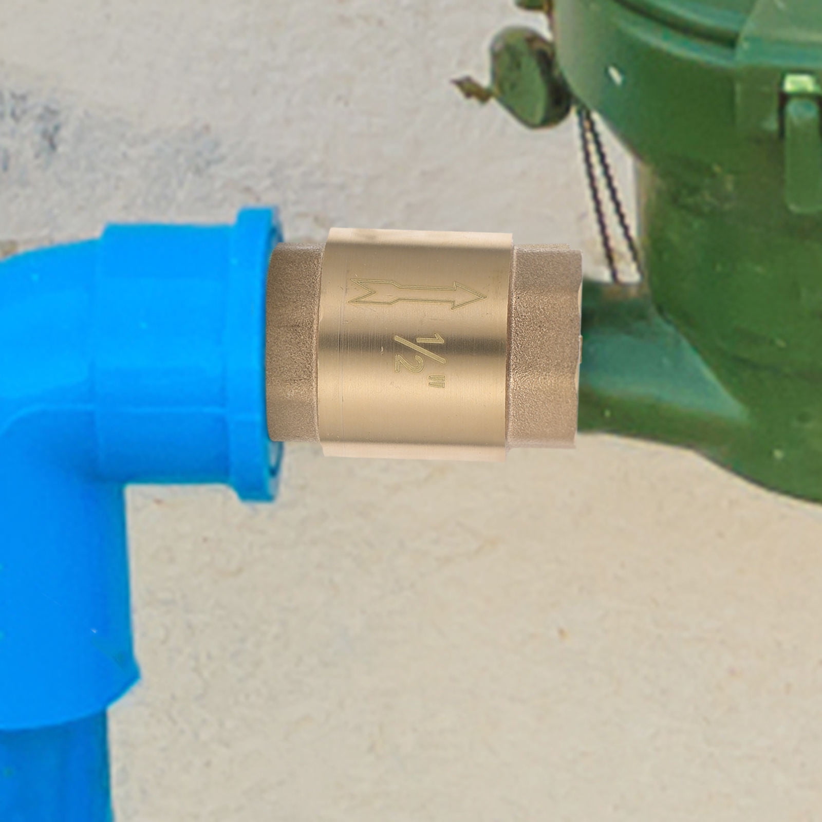 LIFKOME Water Heater Backflow Preventer Non Return Valve Oil Water Gas ...