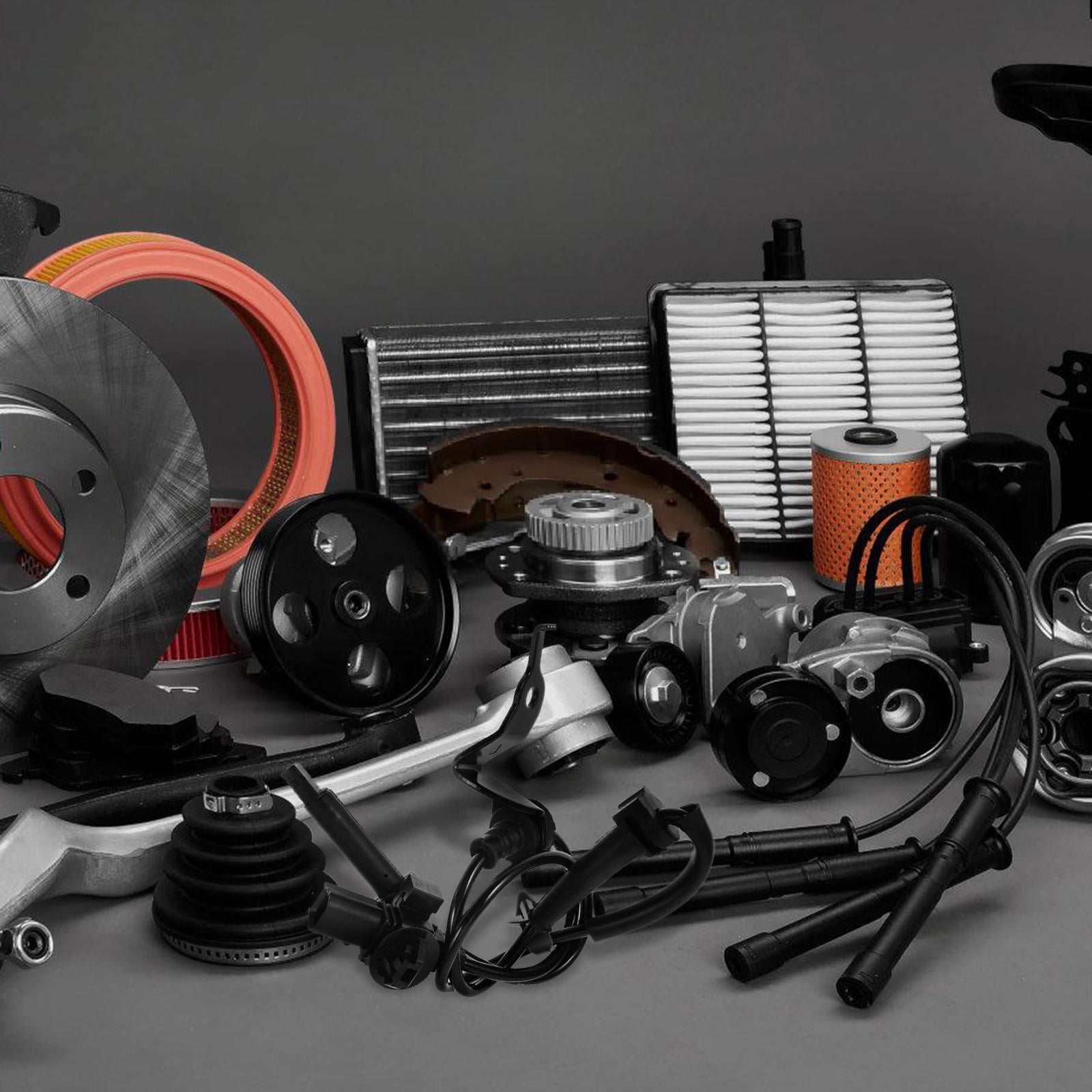 LIFKOME Wheel Speed Sensor Front And Front Left Speed Sensor For ...