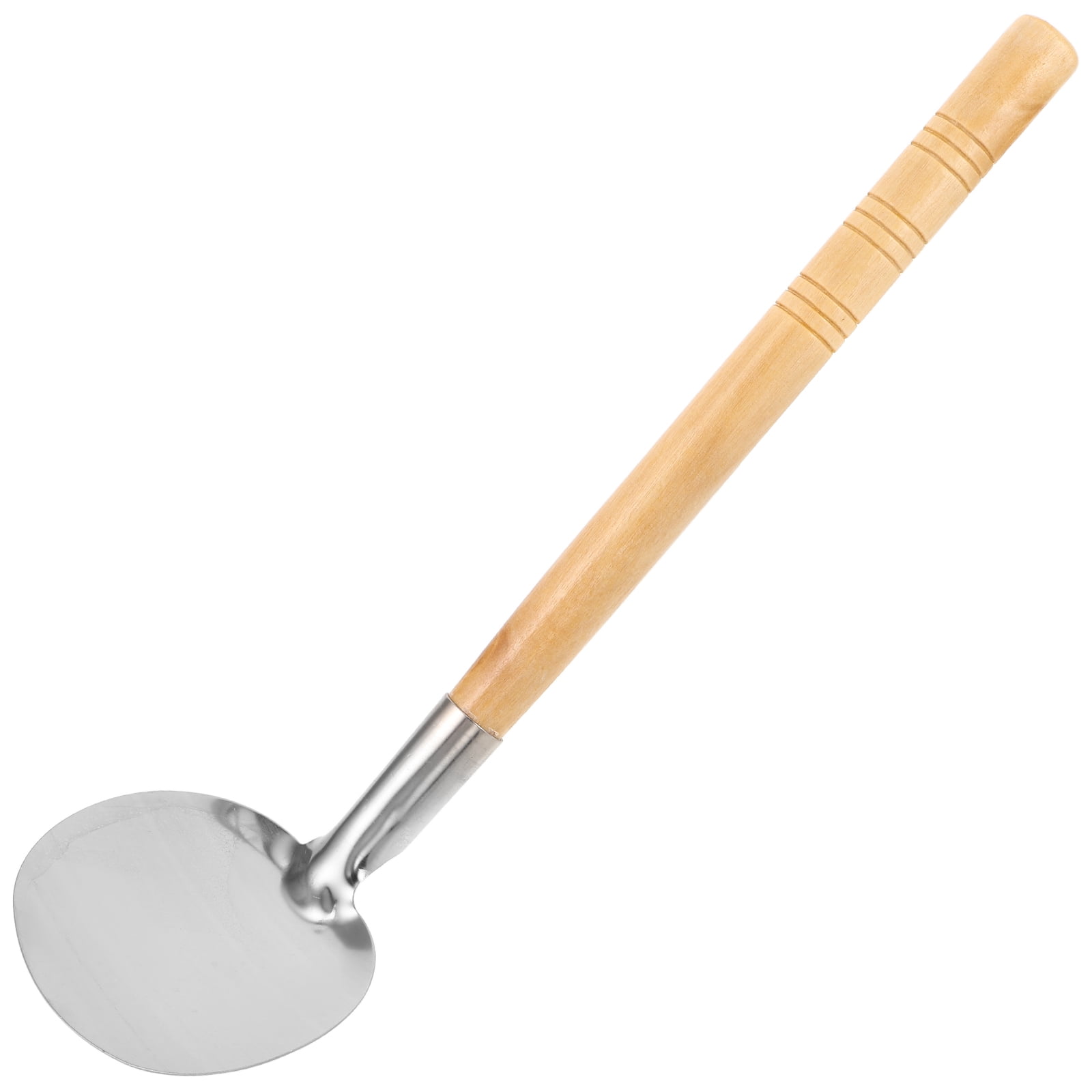 LIFKOME Stainless Steel Kitchen Spatula with Comfortable Wood Handle ...