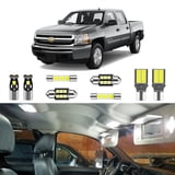 LIGHSTA 12PCS Super Bright RRF12 White LED Interior Light Kit Package ...