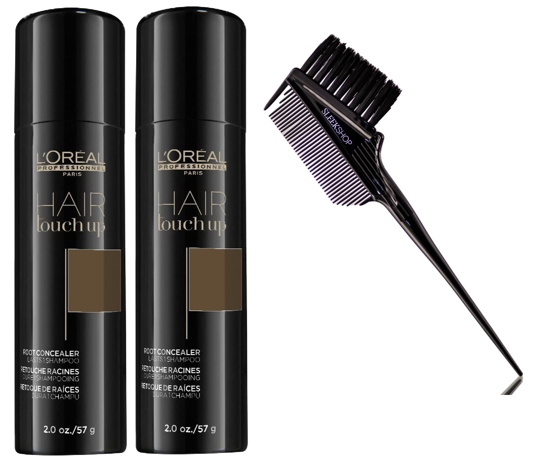 L'oreal Professionnel Light Brown Hair Touch Up Spray, Root Concealer ...