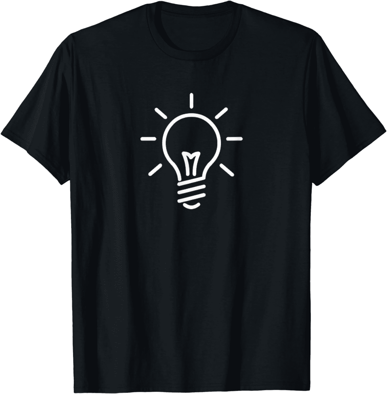 LIGHT BULB TEE SHIRT BRIGHT IDEA T SHIRT - Walmart.com