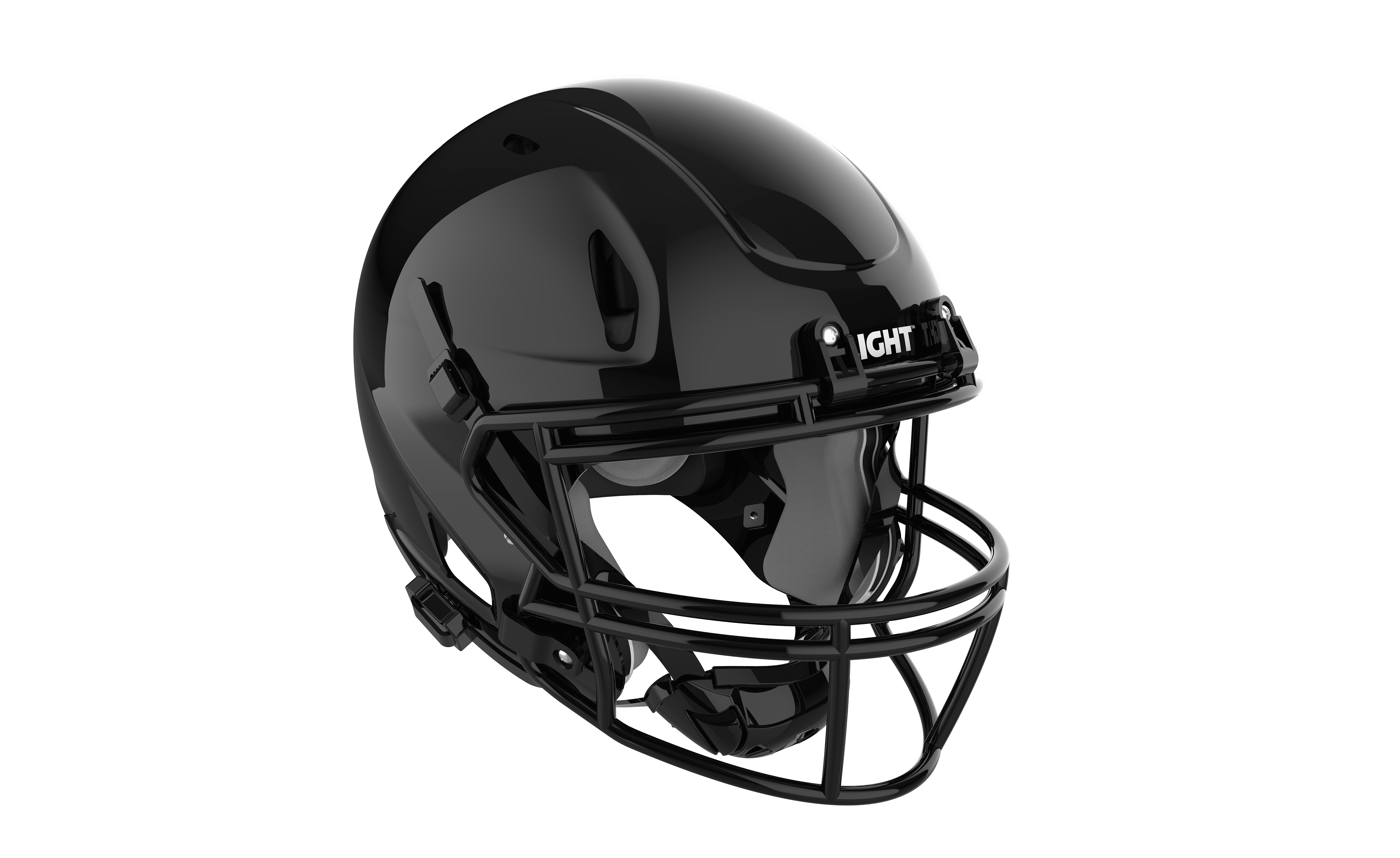 Free Shipping! LIGHT Helmets LS2-CV Varsity Football Helmet Black Small ...