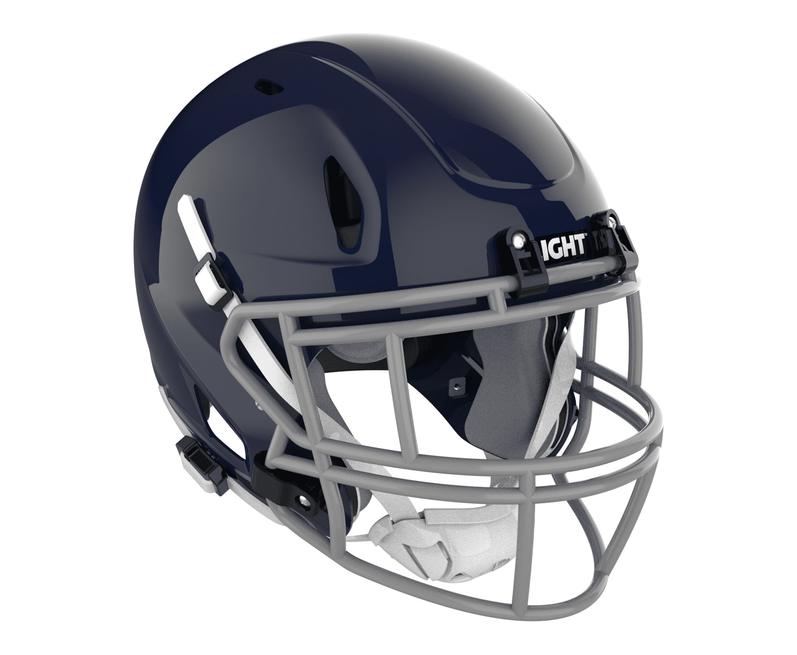 Free Shipping! LIGHT Helmets LS2 Composite Varsity Football Helmet Navy ...