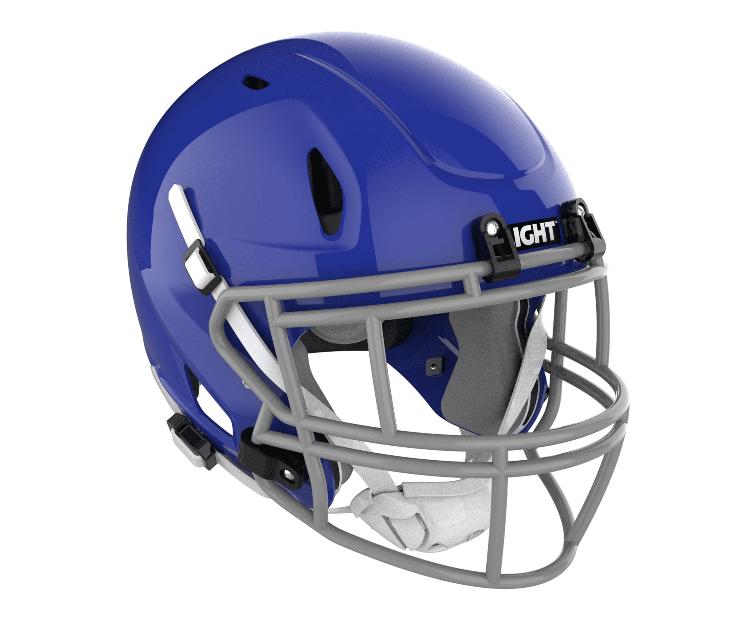 LIGHT Helmets LS2-CV - Varsity Football Helmet (Royal Blue, Extra-Large ...
