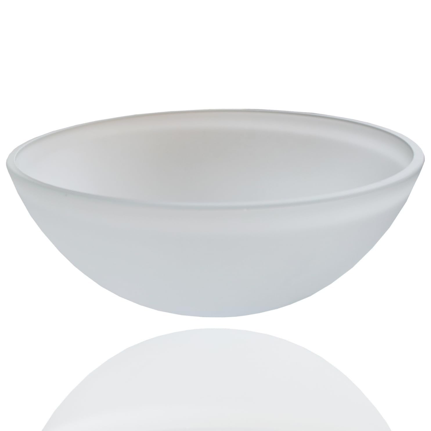 LIGHTACCENTS White Glass Lamp Shade Replacement for Floor Lamp - Lamp ...