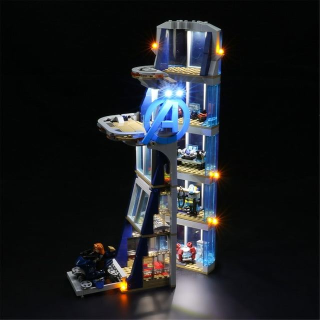 LIGHTAILING Led Lighting Kit for Lego Avengers Tower Battle 76166 ...