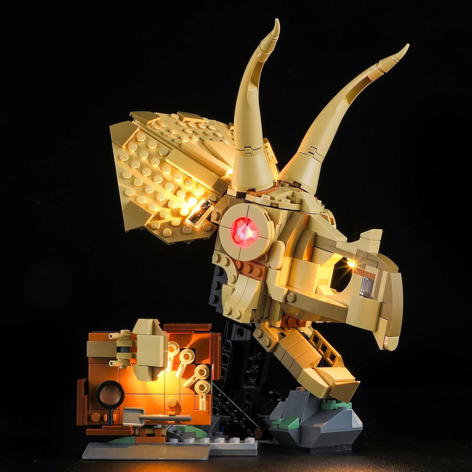 LIGHTAILING Light for Lego-76969 Dinosaur-Fossils Triceratops-Skull ...