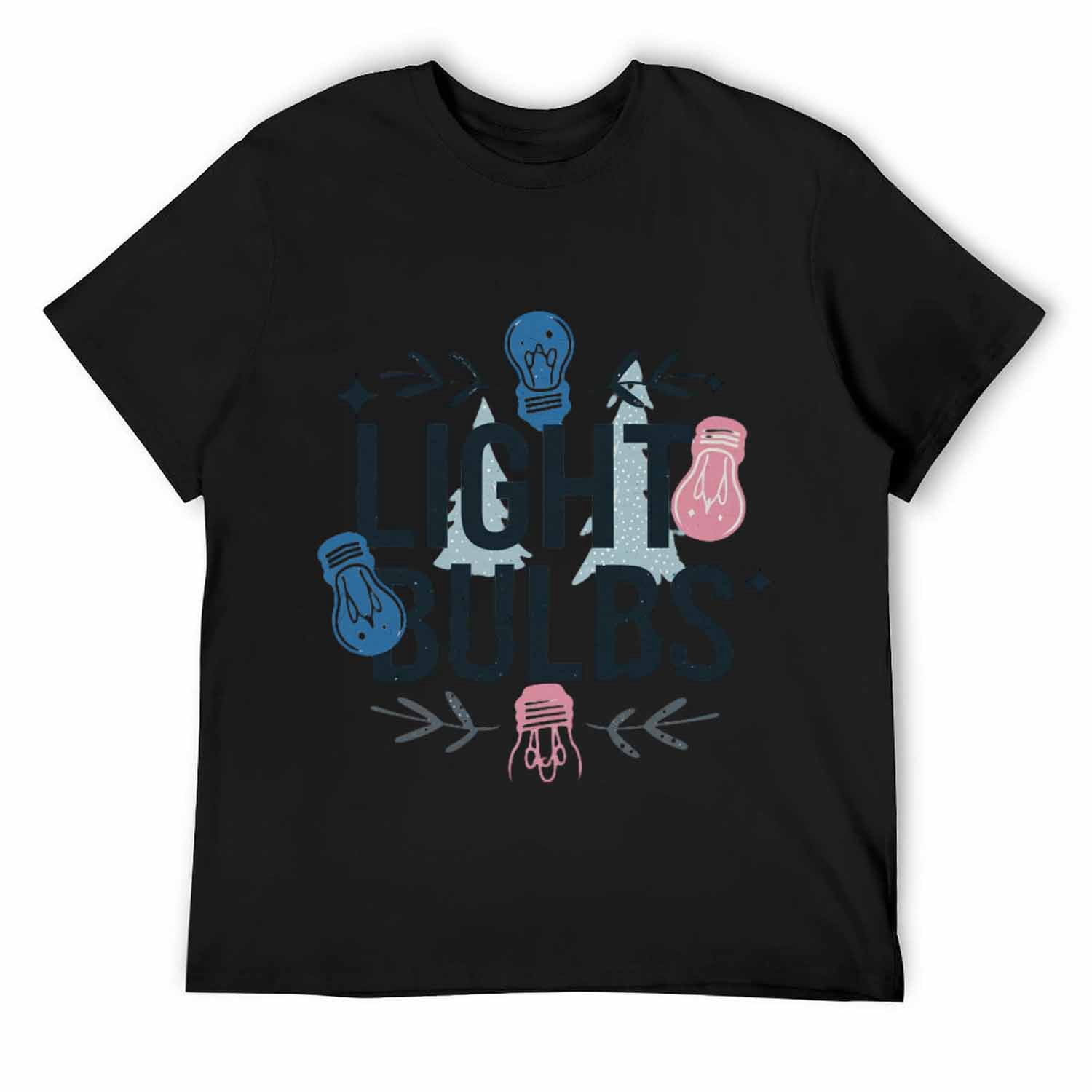LIGHTBULBS Black History Month Cool Blm African American T-Shirt ...