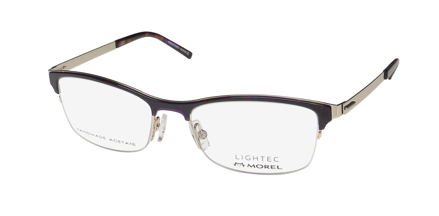 Lightec Morel Omicron 2 30032L PD05 Women's Plum Frame Eyeglasses ...