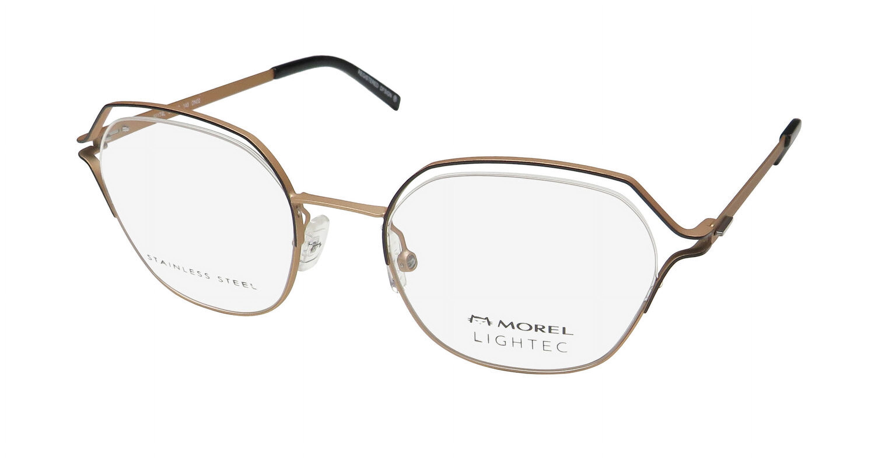 LIGHTEC 30174L UNIQUELY SHAPED LENSES FRENCH DESIGNER HIP EYEGLASS ...