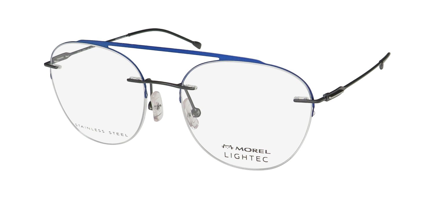 LIGHTEC 30219L EYEGLASS FRAME/GLASSES "MAFIA BOSS" LOOKS MENS FULL-RIM ...