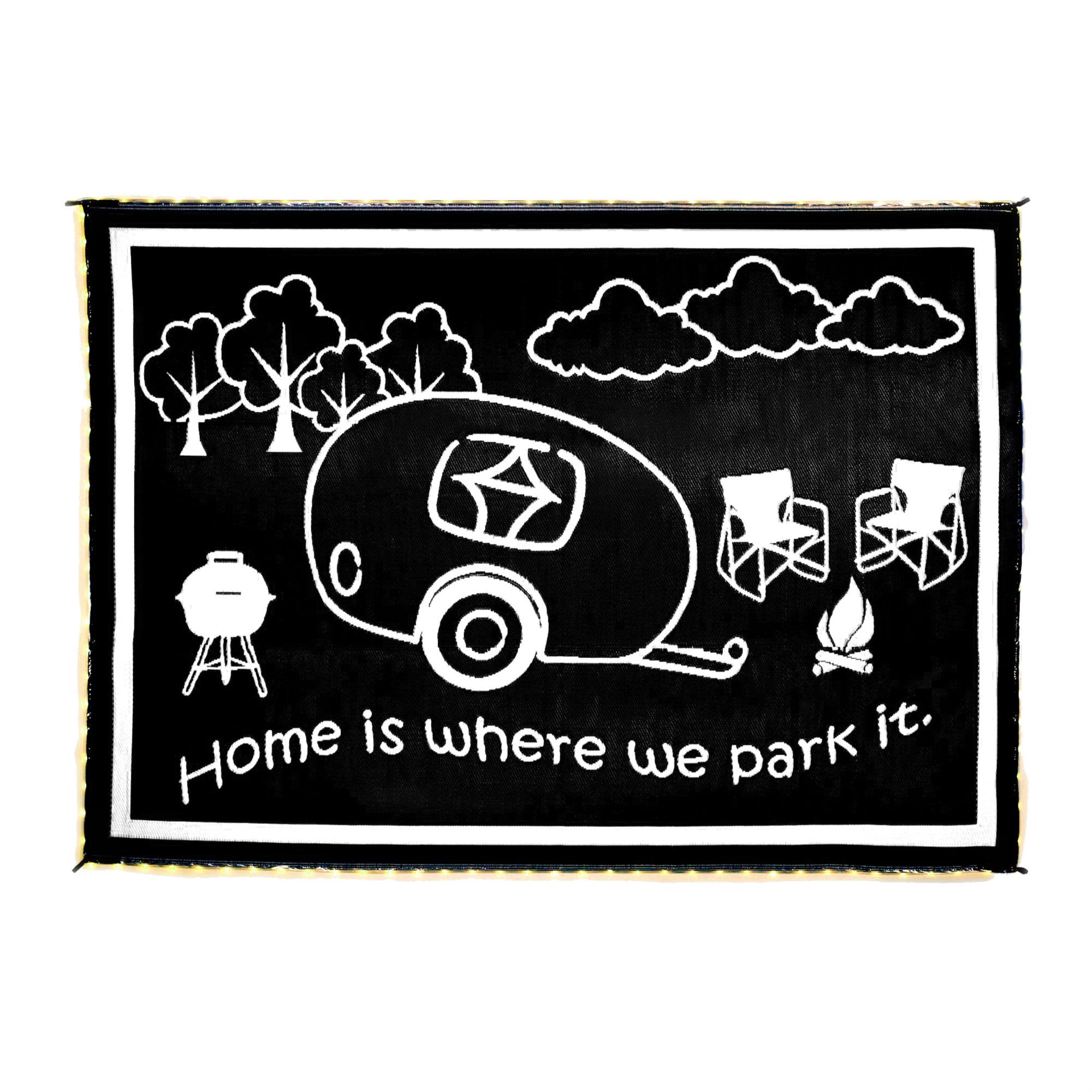 Stylish Camping LRVH8181 Reversible LED Illuminated Mat - RV Home ...