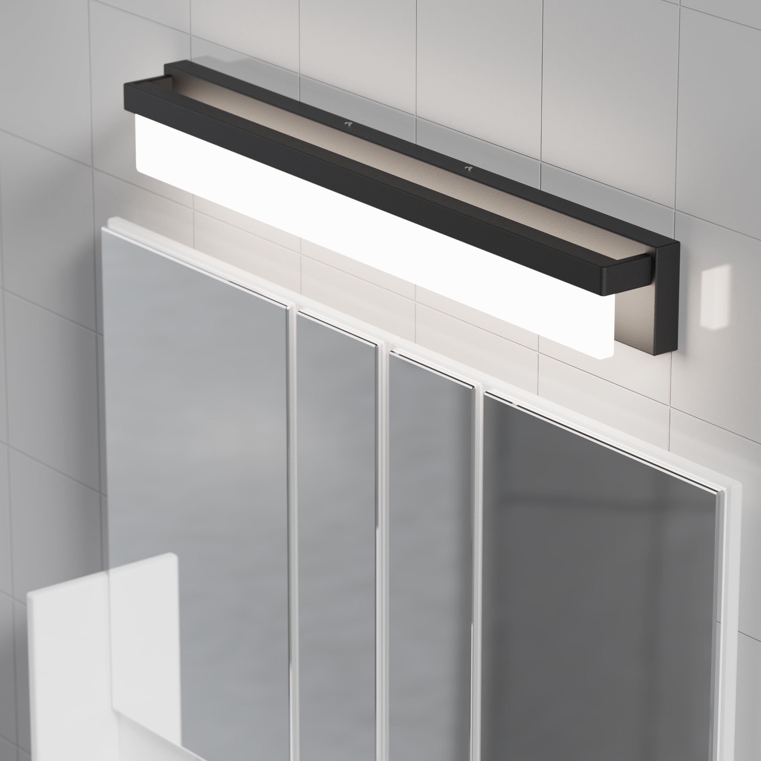 LIGHTINN LED Bathroom Vanity Light Fixture Over Mirror 32.3inch Modern ...