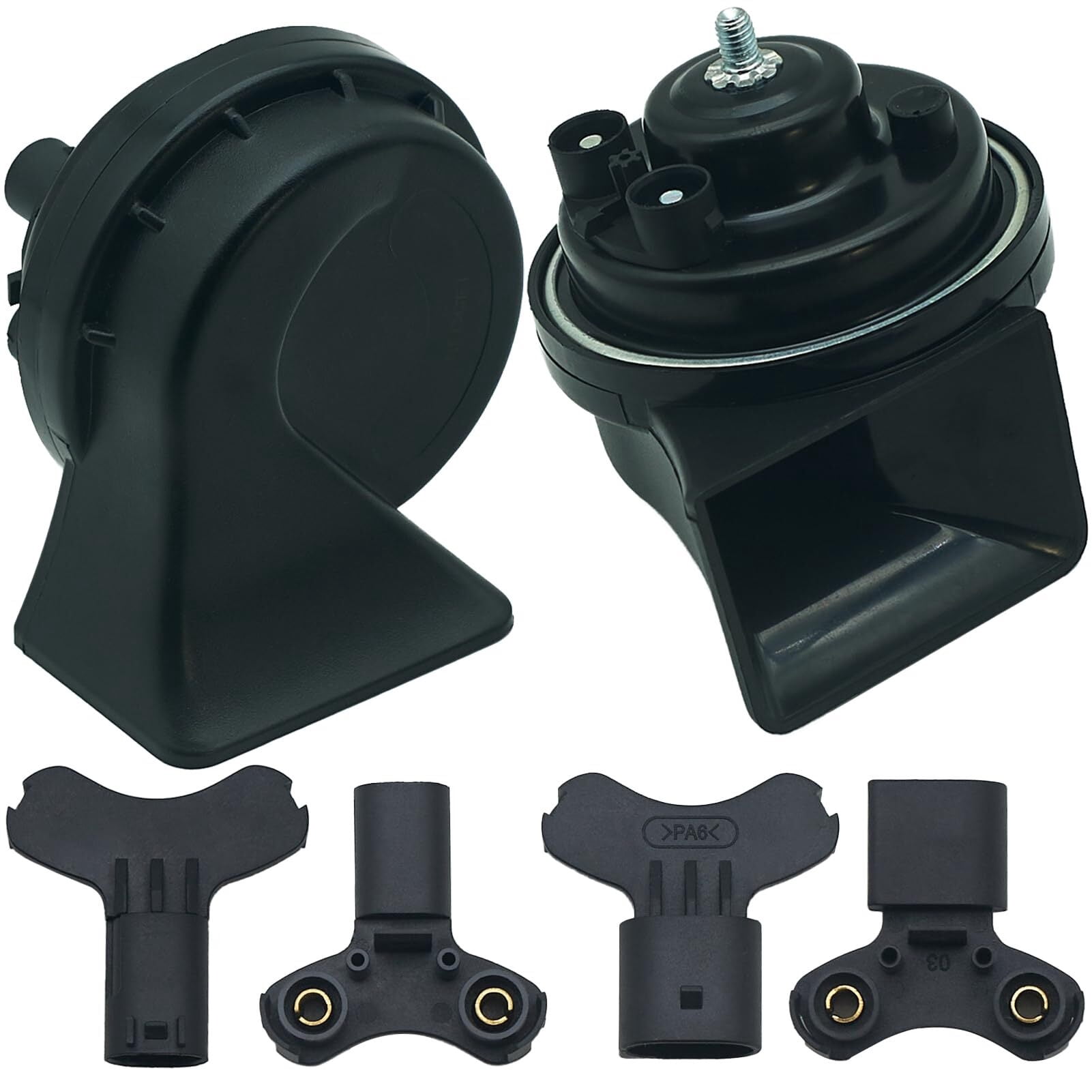 LIGUOB Car Horn for Hyundai/Kia, Multifunction Loud High Low 2 Tone ...