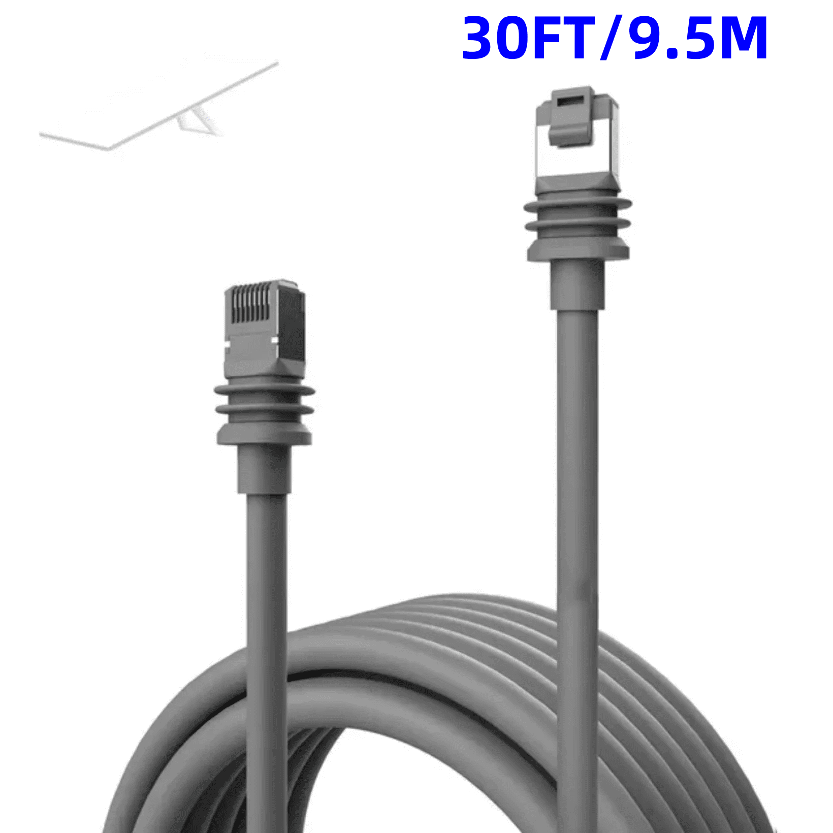 LIGXI RJ45 30 ft Outdoor Ethernet Charging Cable for V3 Dish Antenna ...