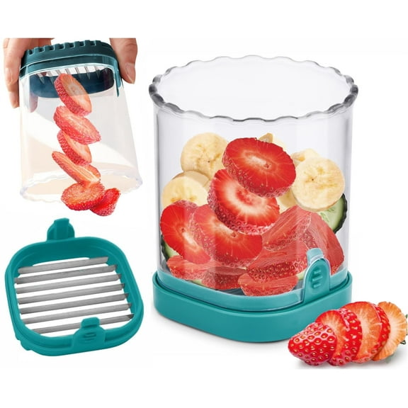 Homekingdee 2 Pcs Multifunctional Peeler with Storage Box - Double ...