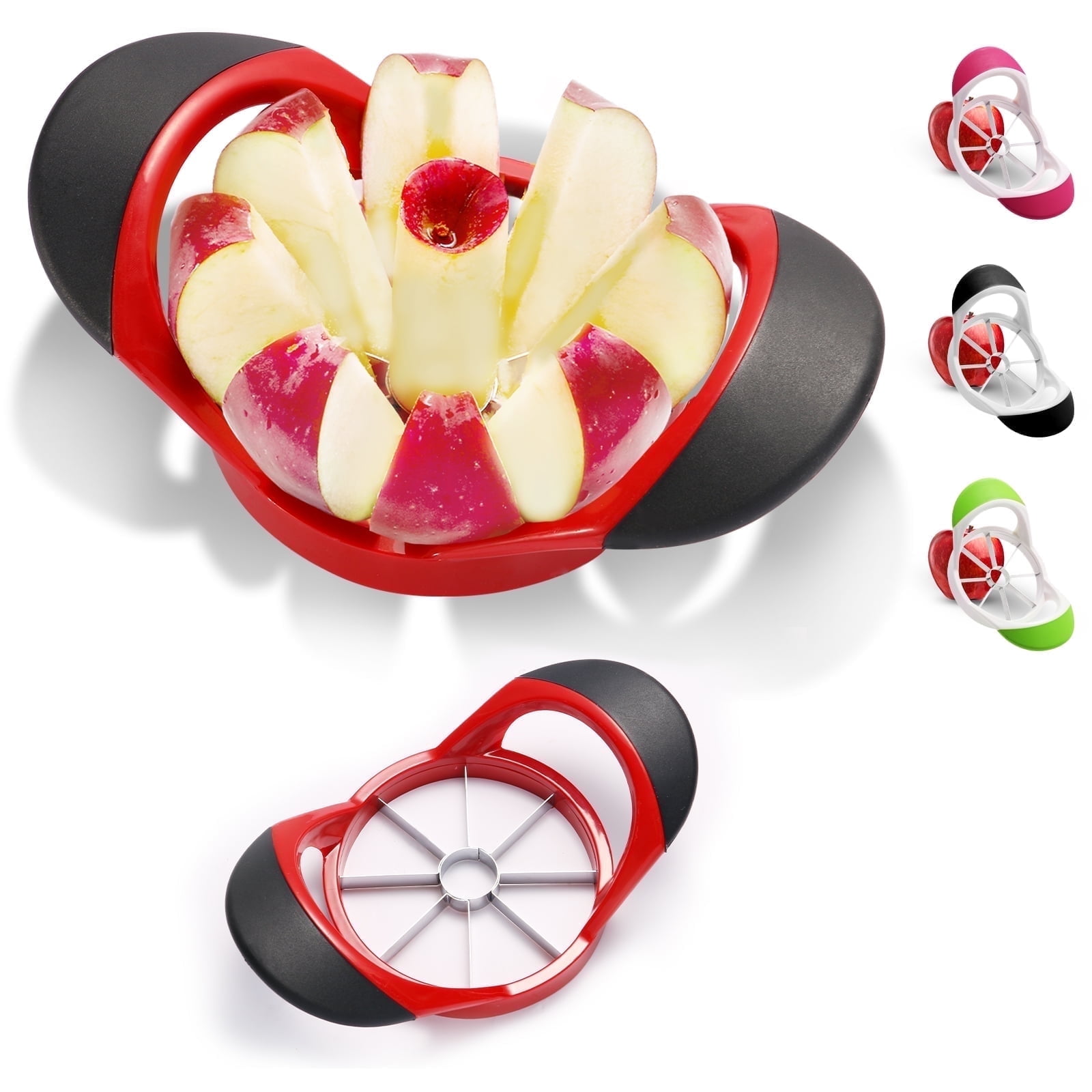 LIIGEMI Apple Slicer Corer，4.72 Inch Apple Slicer Super Sharp Apple ...