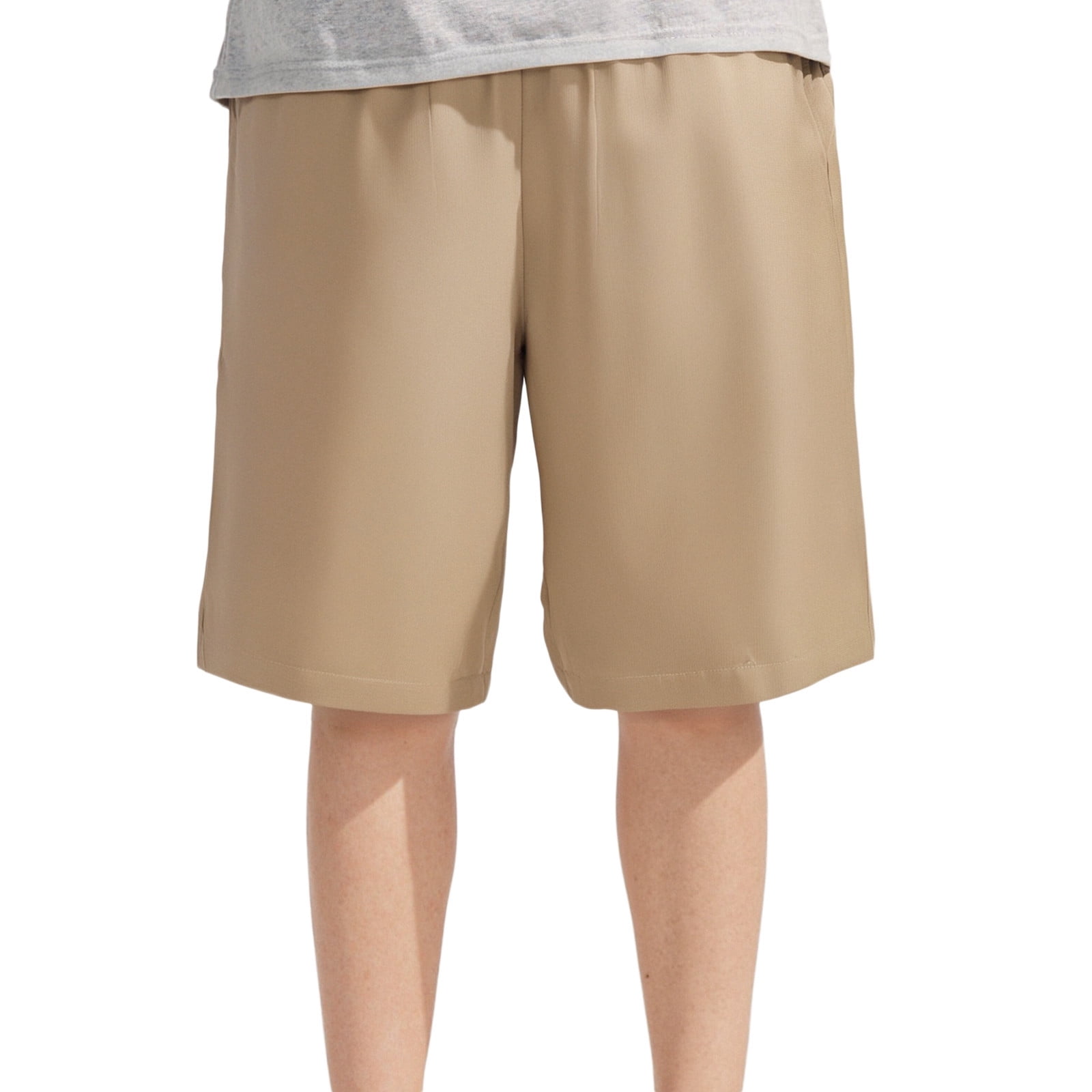 LIIPEE Boys Girls Shorts Summer Fashion Solid Color Elastic Waist ...