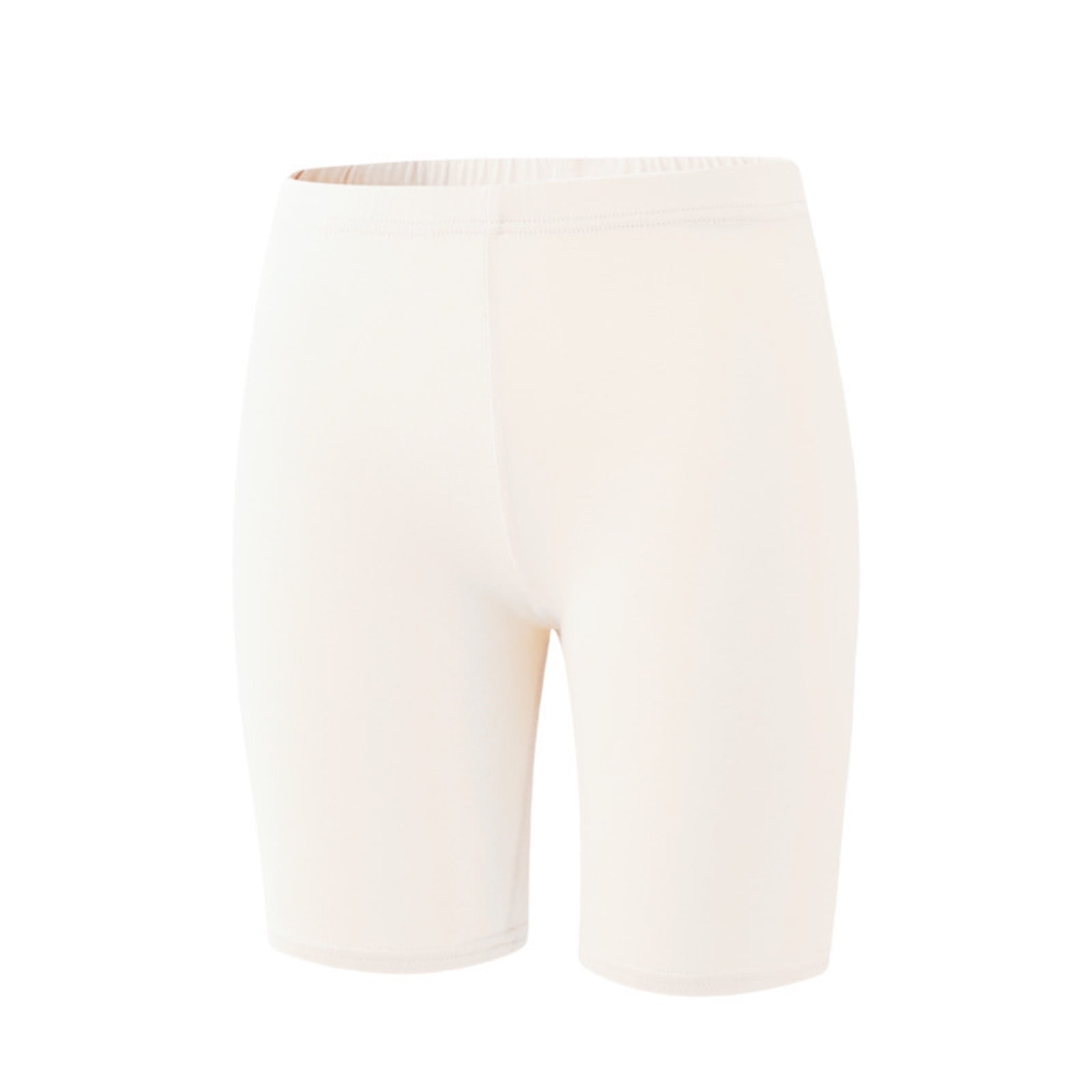 LIIPEE Girls Leggings Shorts Summer Comfort Solid Color Elastic Waist ...